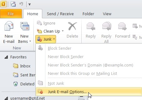 Advanced How to Block an Email Address or an Entire Domain | PTD