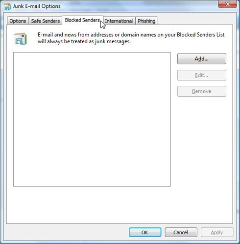 Advanced How to Block an Email Address or an Entire Domain | PTD