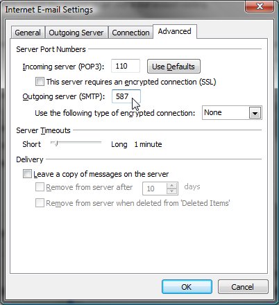 How to Setup Your Email Change your email settings to use SMTP Port 587 ...