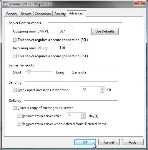 How to Setup Your Email Change your email settings to use SMTP Port 587 ...